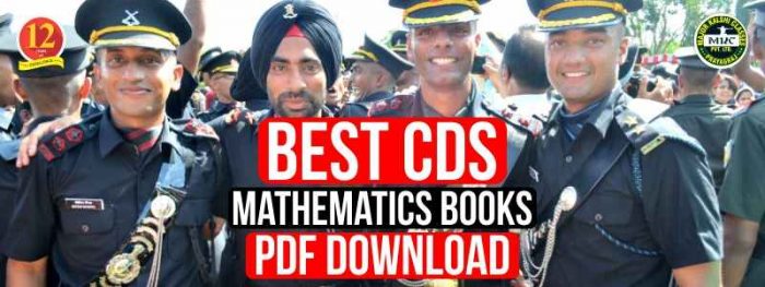 Best CDS Mathematics Books Pdf Download Study Materials