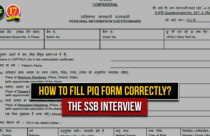How to Fill PIQ Form in SSB Interview?